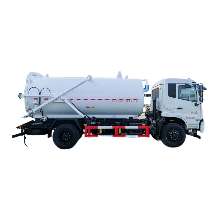 Suction sewage tanker truck